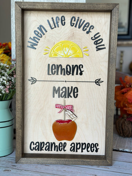 Woodland Orchards Custom Sign – Mountain Edge Designs